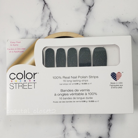 Color Street | Makeup | Retired Scot Topic Color Street Nail Strips ...